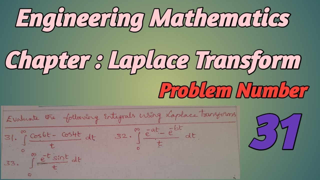 Engineering Mathematics | Laplace Transform | Properties of Laplace ...