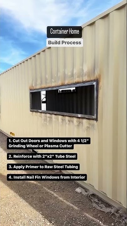 Build Your Own Container Home 🔨🔨 #containerhome #shippingcontainer #tinyhouse #container #airbnb ...