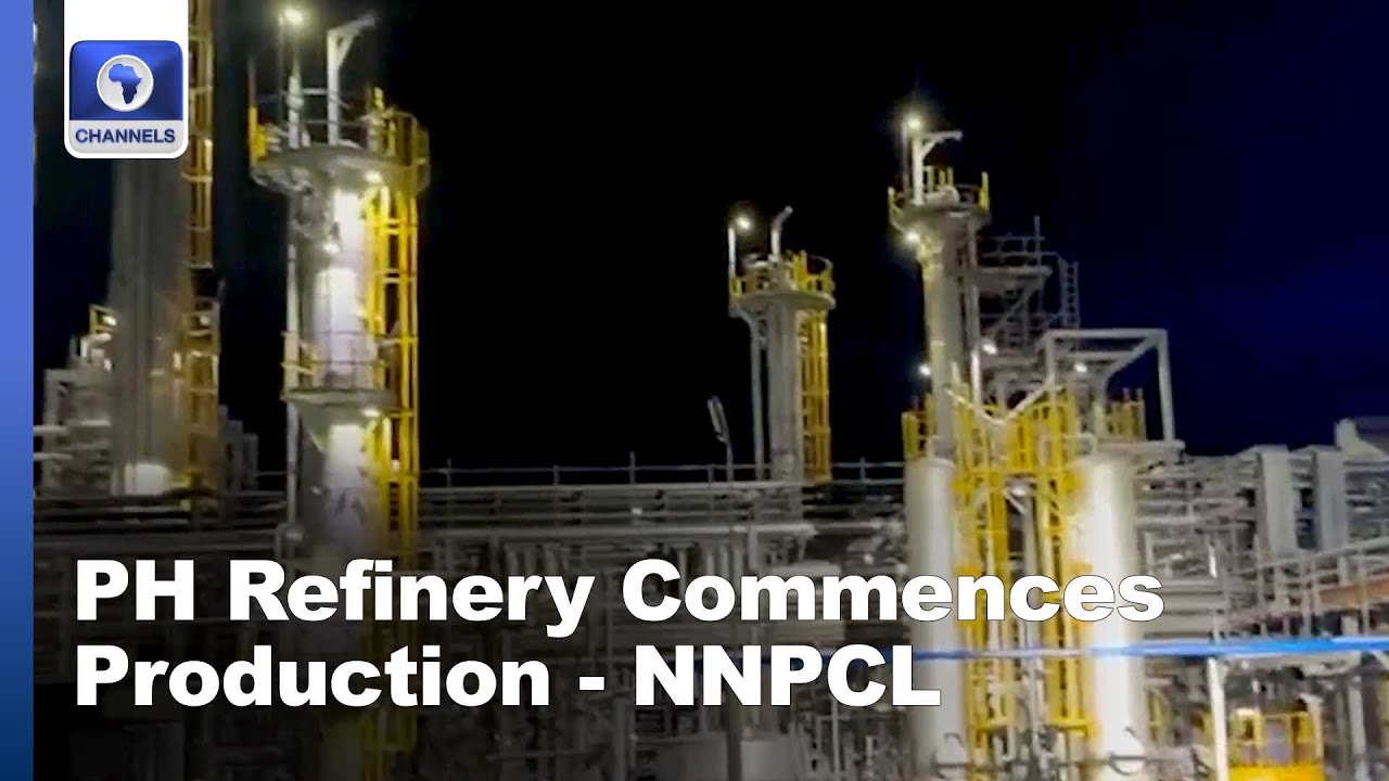 Port Harcourt Refinery Has Commenced Crude Oil Processing - NNPCL - YouTube