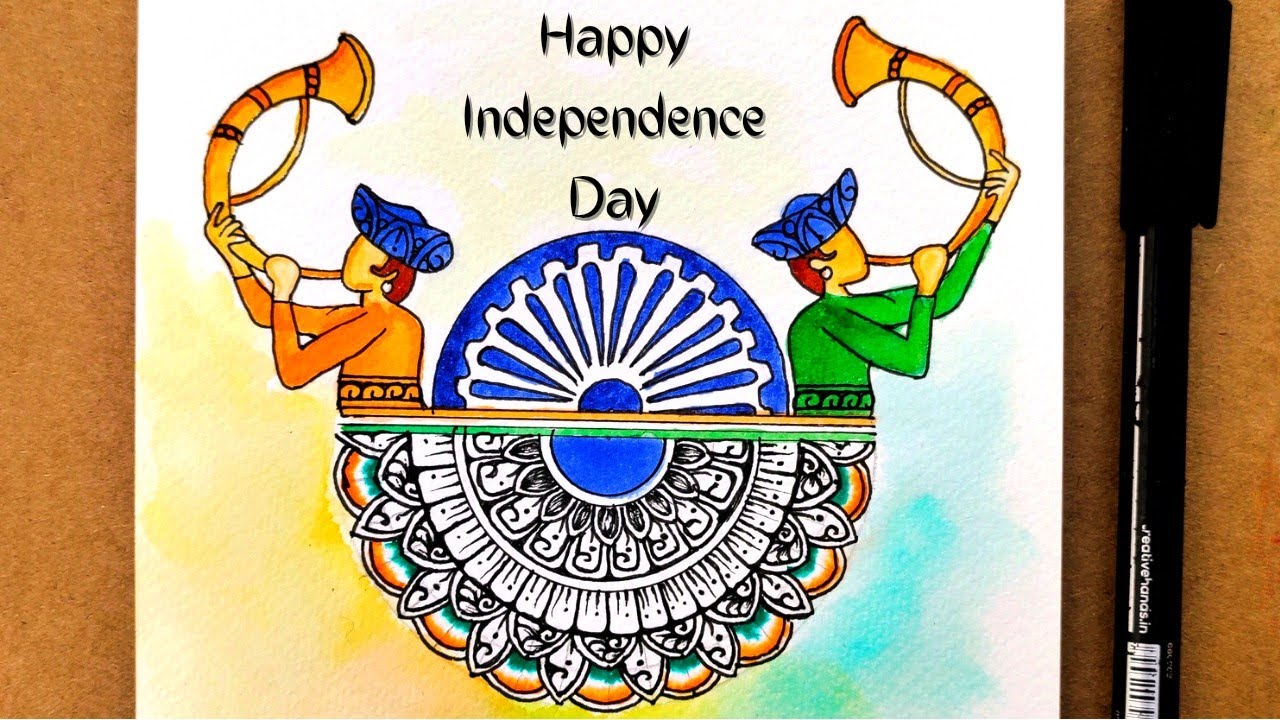 Independence day mandala art | mandala art for beginners | independence ...