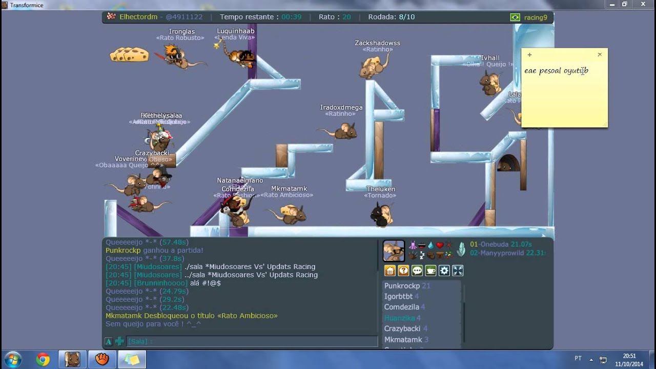 Nub no jogo mice - YouTube