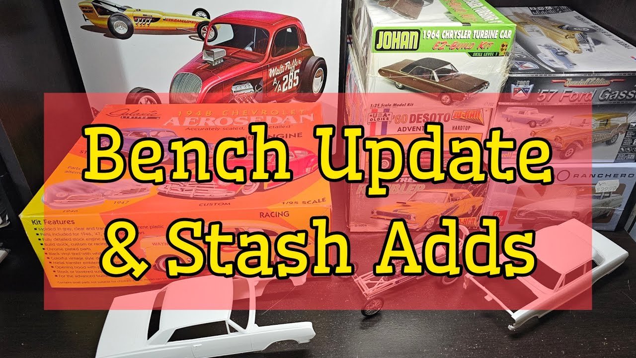 Bench Update and Stash Adds 8-3-2024 - YouTube