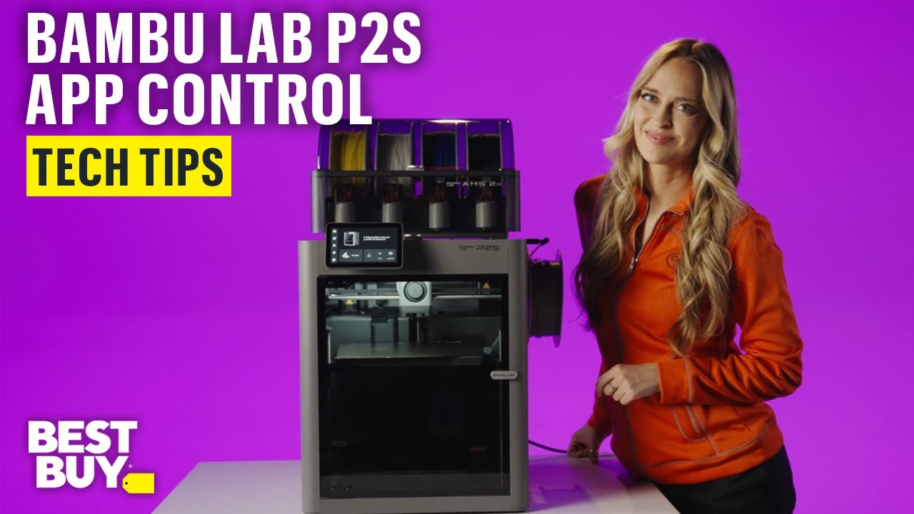Exploring the Bambu Handy App for the Bambu Lab P2S AMS Combo 3D ...