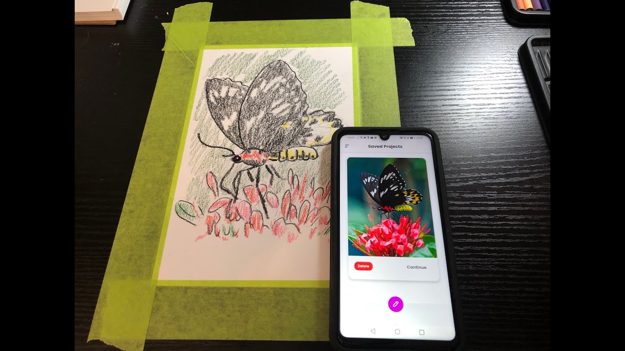 How to Use Da Vinci Eye App's AR Mode on Android - YouTube