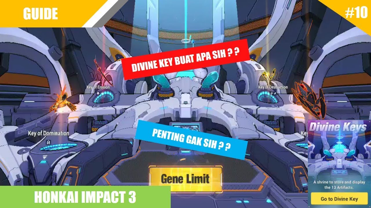 Seberapa Pentingkah Fitur Divine Keys ? - Honkai Impact 3 Server SEA ...