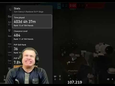 Jynxi Gets Shocked About His Rainbow 6 Siege Playtime - YouTube