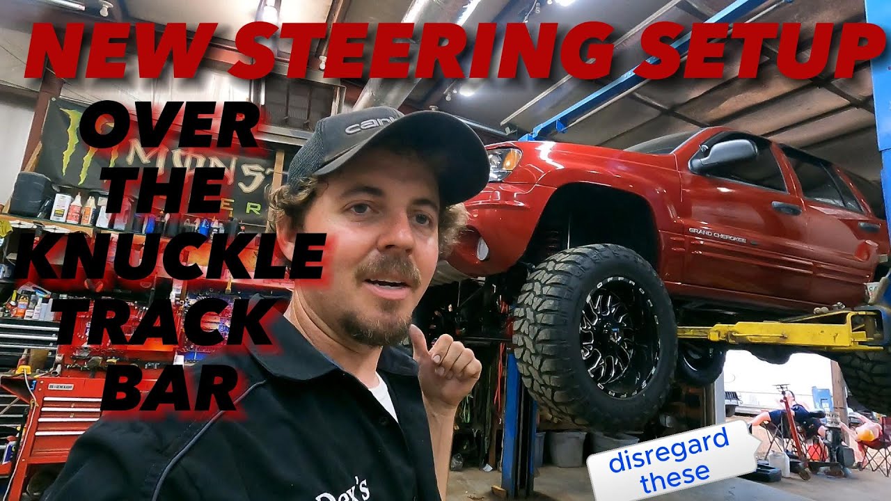 My New WJ Build Is Better Than Ever With New Steering And Track Bar ...