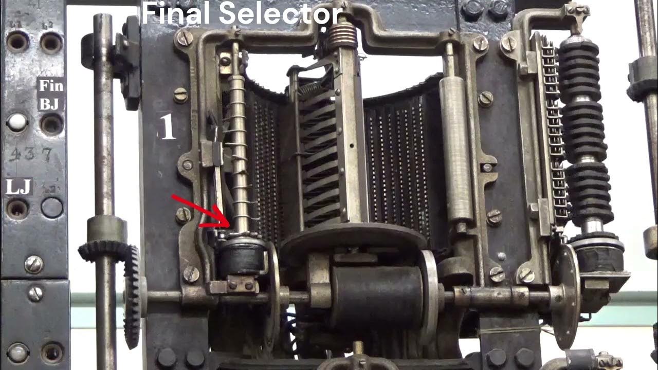 7A Rotary Final Selector and Sequence Switch actions - YouTube