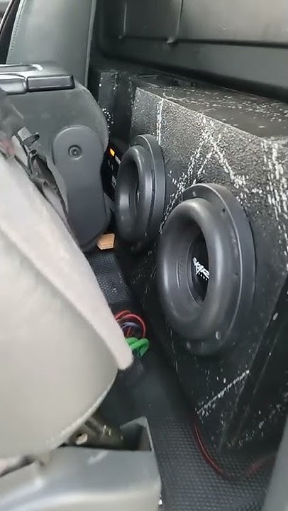 custom sub box single cab trucks - YouTube