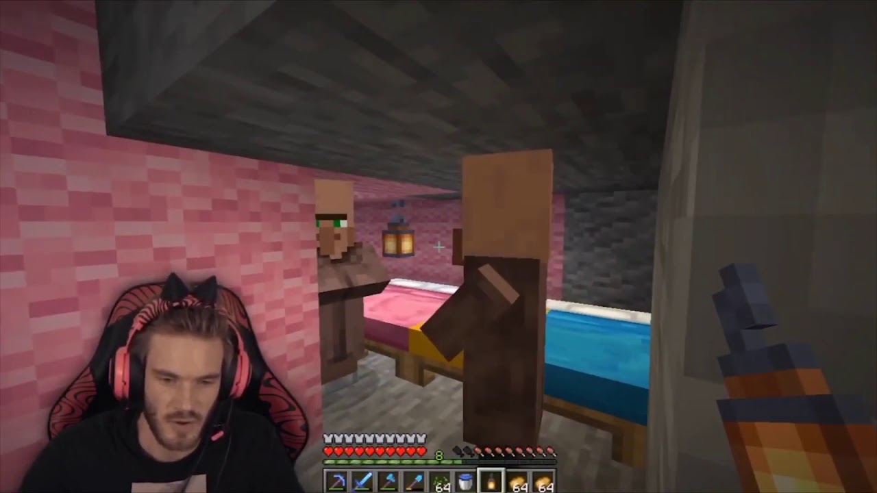 The born of Be-Be and pewdiepie minecraft series - YouTube