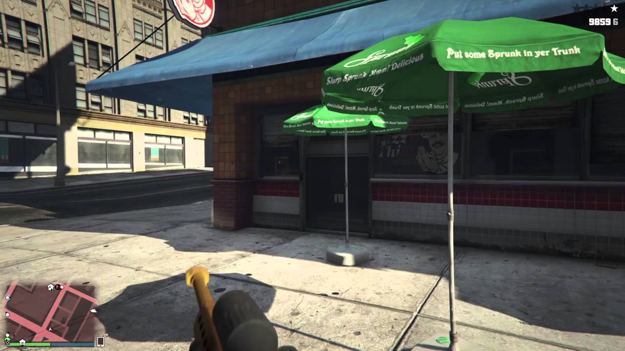 Gta online - Sniper vs rpg with invis body - YouTube