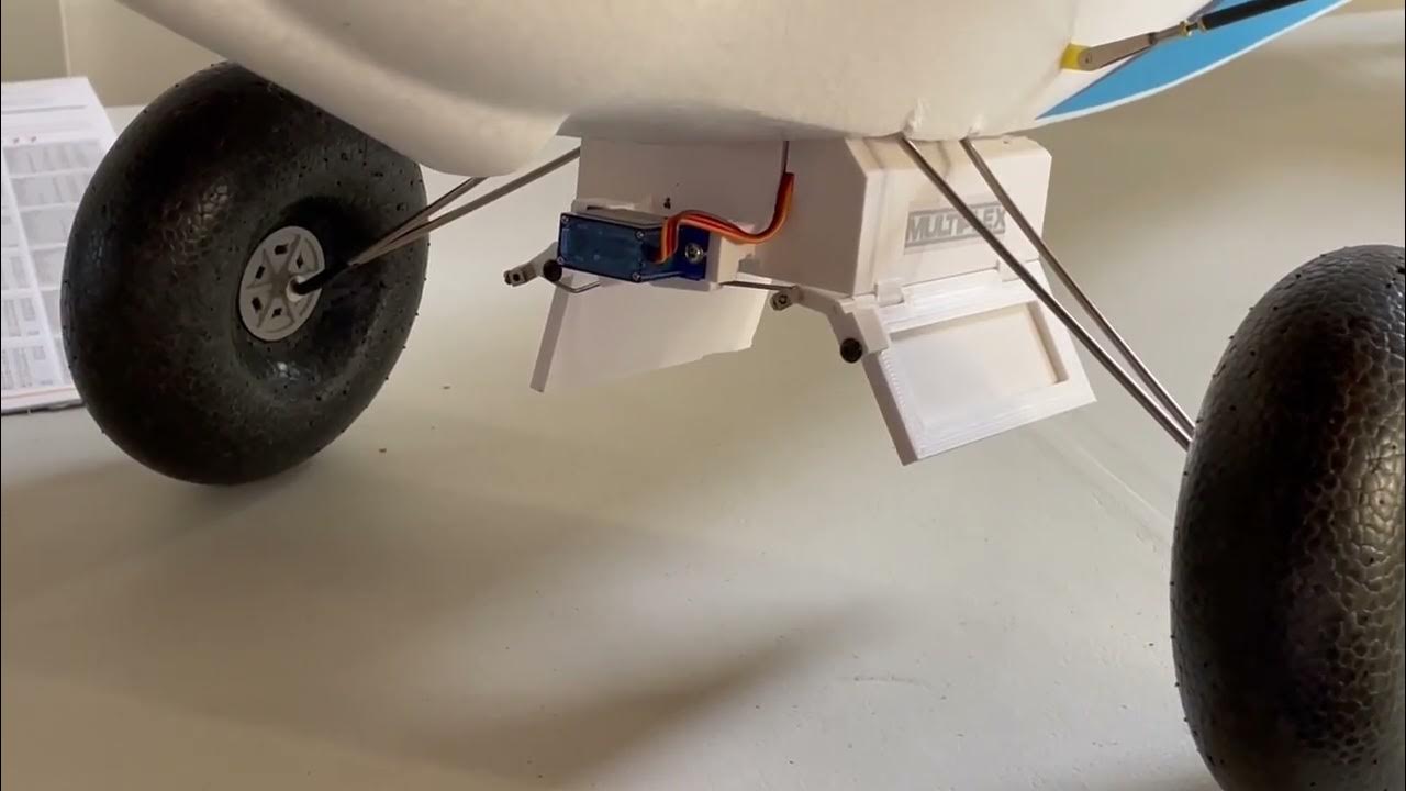 parachute release hatch for Multiplex FunCub NG - YouTube