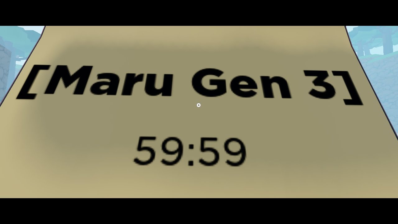 [Shindo Life] NEW MARU GEN 3 SPIRIT GRINDING UNTIL I GET IT SOLO - YouTube