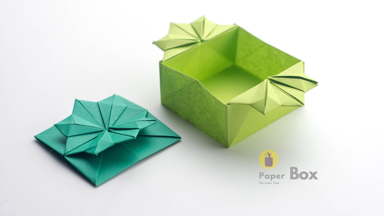 Beautiful Paper Box for Gift | Origami Tutorial | DIY - YouTube