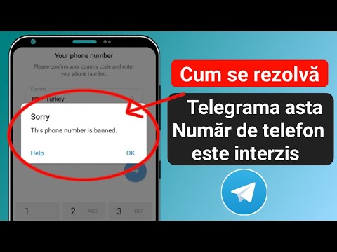 Fix- Telegram Acest număr de telefon este interzis în 2025 (trucuri noi ...