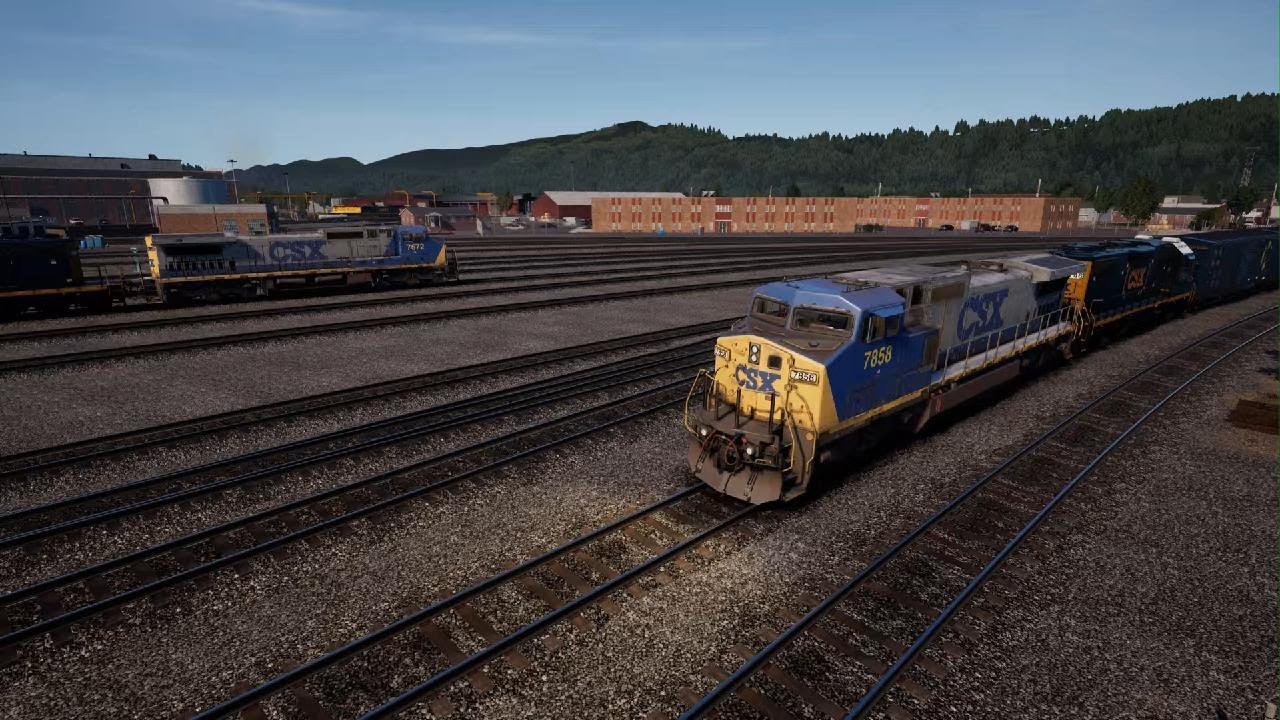 Train Sim World 3 C40-8W "Dash 8" Sand Patch Grade PS5 - YouTube