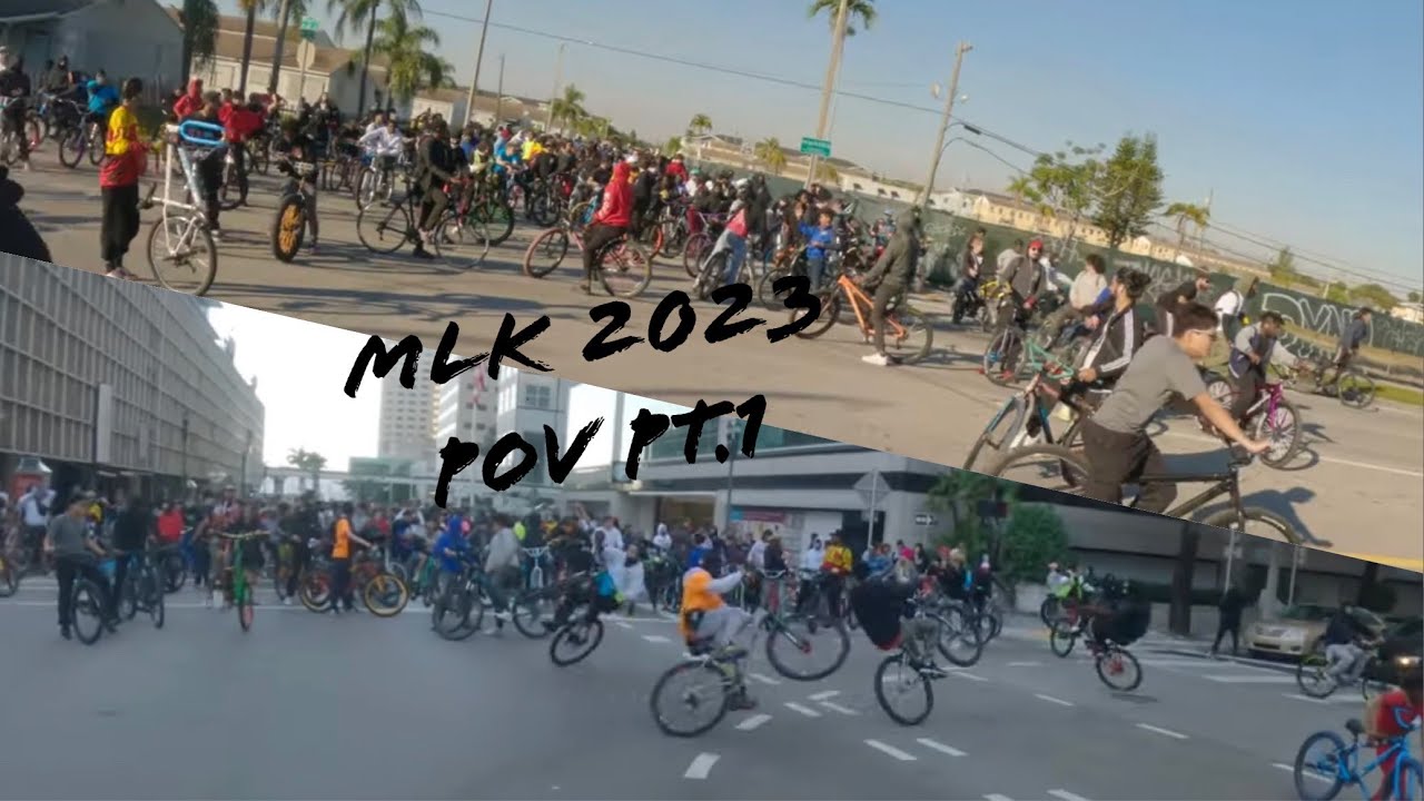 Bike life MLK 2023 Rideout Pov Pt.1 - YouTube