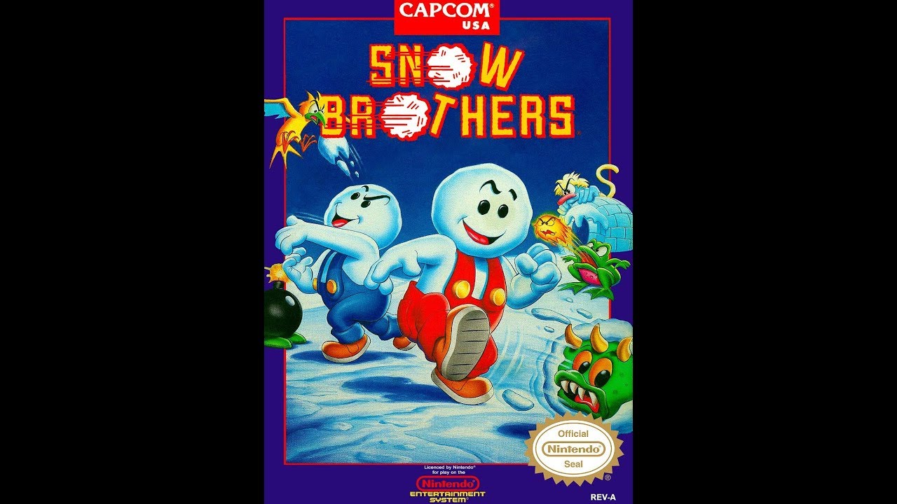 SNOW BROS GAMEPLAY A 2 JUGADORES NINTENDO NES - YouTube