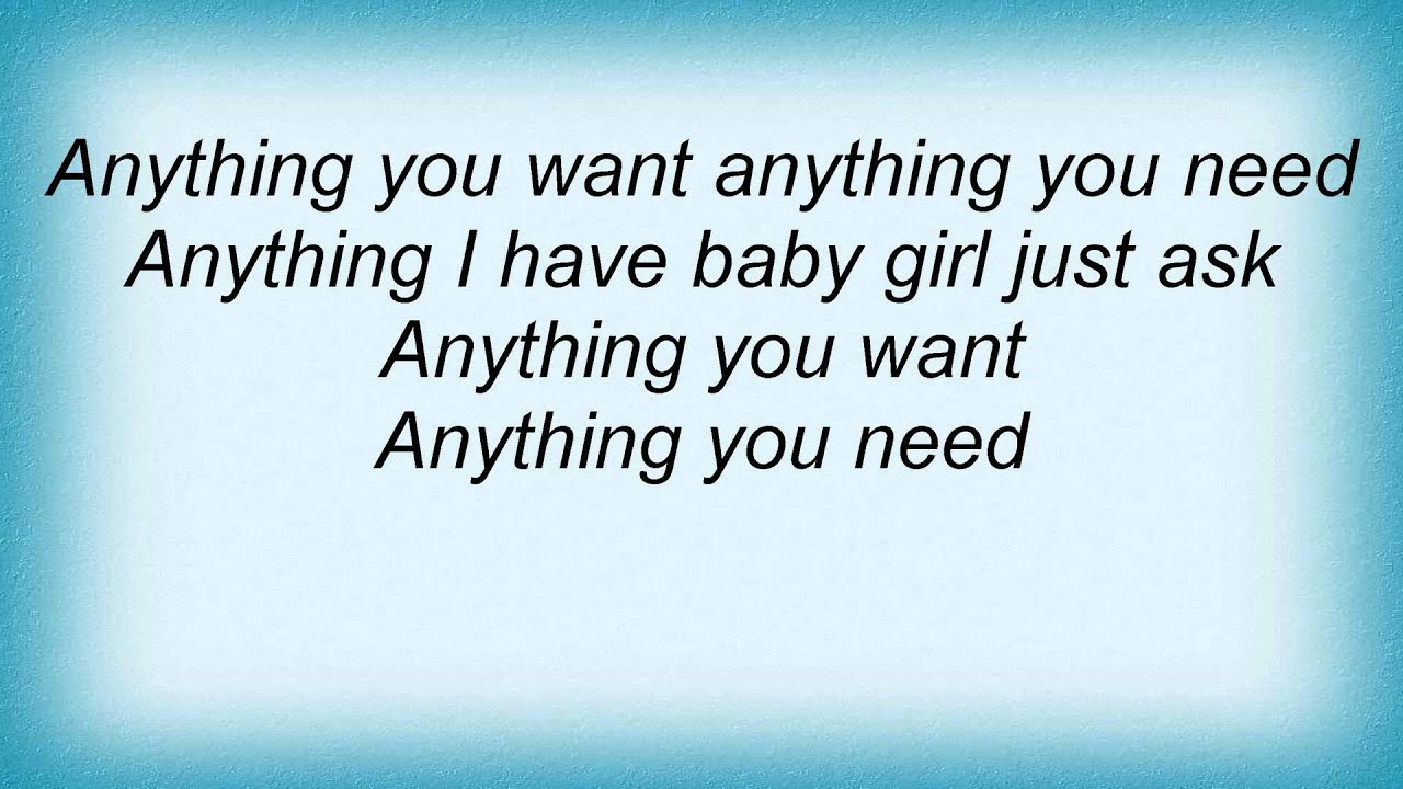 Jaheim - Anything Lyrics - YouTube