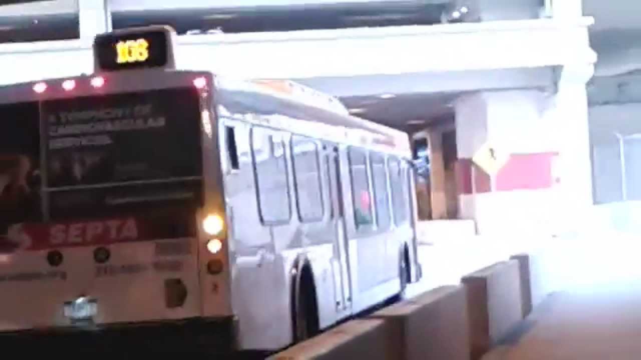 SEPTA Route 108: 2004 New Flyer D40LF #5882 at the Phila. Int'l Airport ...