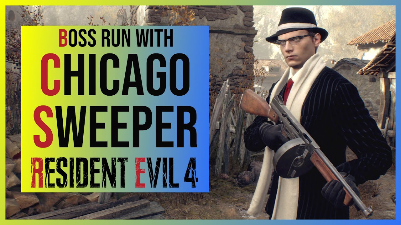 Resident Evil 4 Remake: Beating all Bosses with the Chicago Sweeper ...
