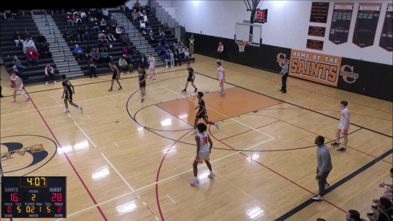 Churchville-Chili High School vs Rush-Henrietta High School Mens JV Basketball - YouTube
