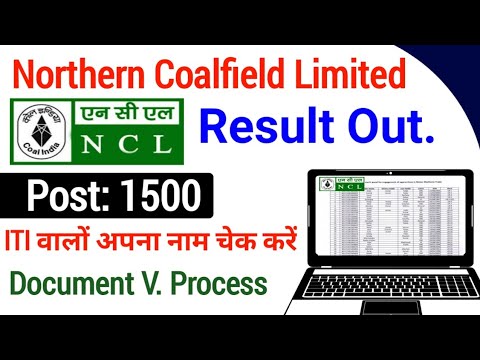 NCL Apprentice Result 2021 Out| ncl apprentice merit list 2021| ncl ...