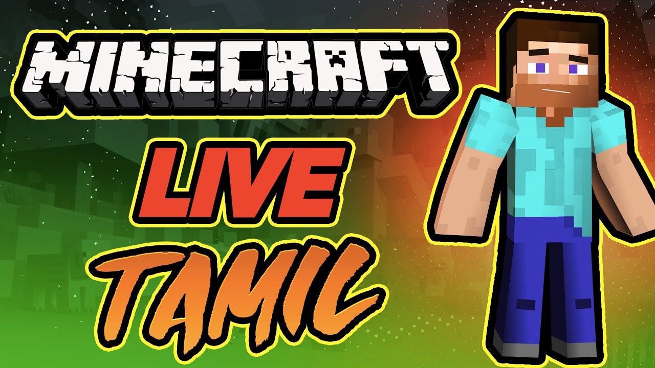 Learning Minecraft with Viewers | Minecraft tamil live - YouTube