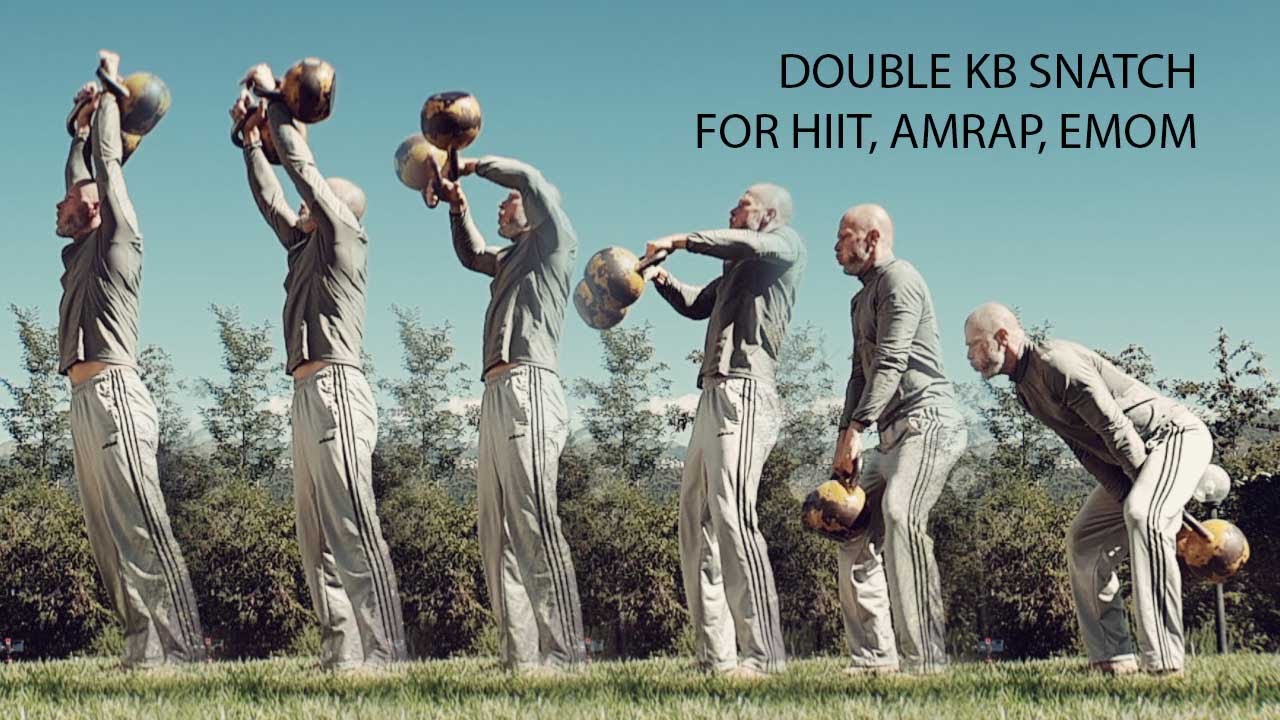Double Kettlebell Snatch BEAST Variations FOR EMOM, AMRAP, and HIIT ...
