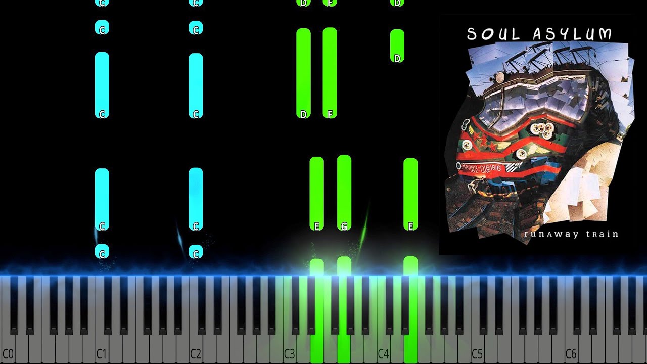 Soul Asylum - Runaway Train Piano Tutorial - YouTube
