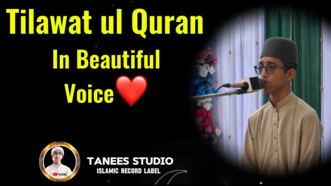 Beautiful Tilawat E Quran By Hafiz Muhammad Tanees | Tilawat E Quran ...