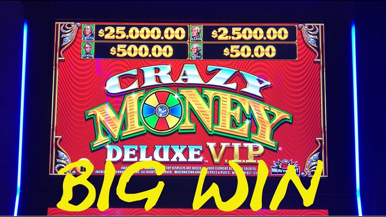 Crazy Money Deluxe V.I.P. High Demon BIG WIN $10.00/Spin Live Play Slot ...
