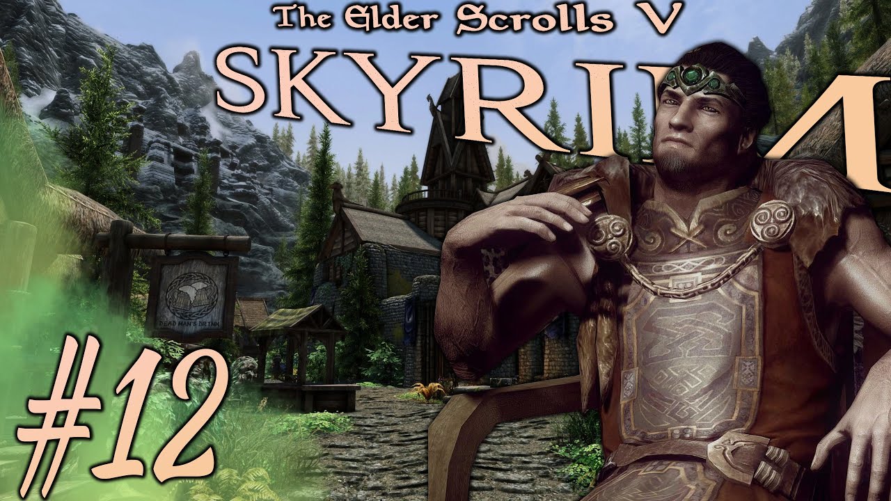 Skyrim Reflyem | ⩥ прохождение # 12 ⩤ | Прогулка до Фолкрита - YouTube