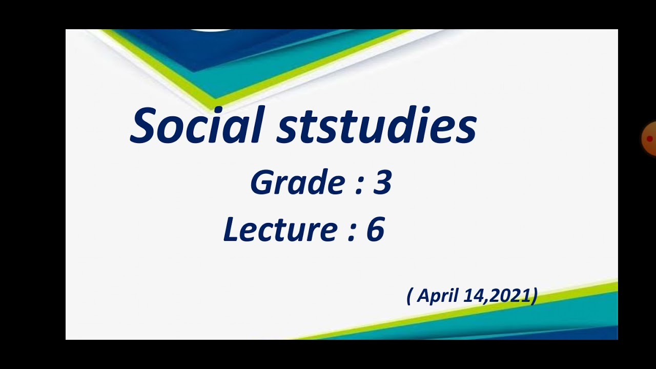 Lecture 6 Social Studies YouTube lecture-6-social-studies-youtube