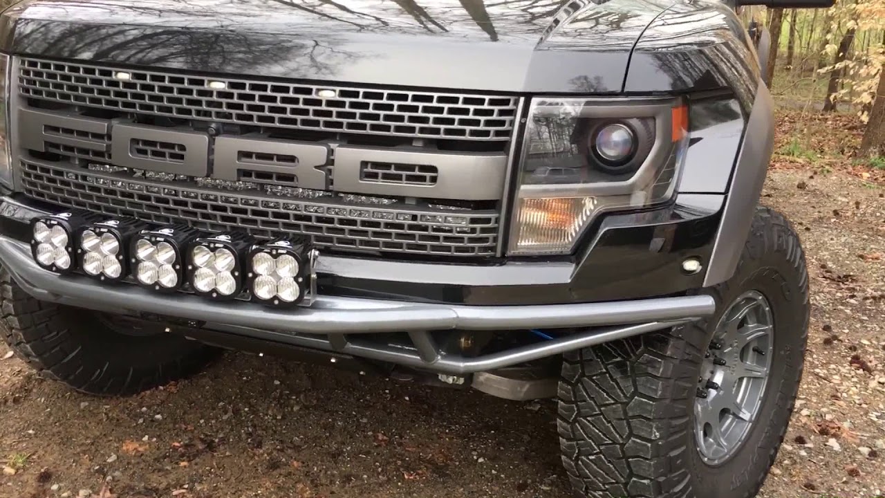 Custom 2014 Ford Raptor 37’s - RPG Offroad & Baja Designs - YouTube