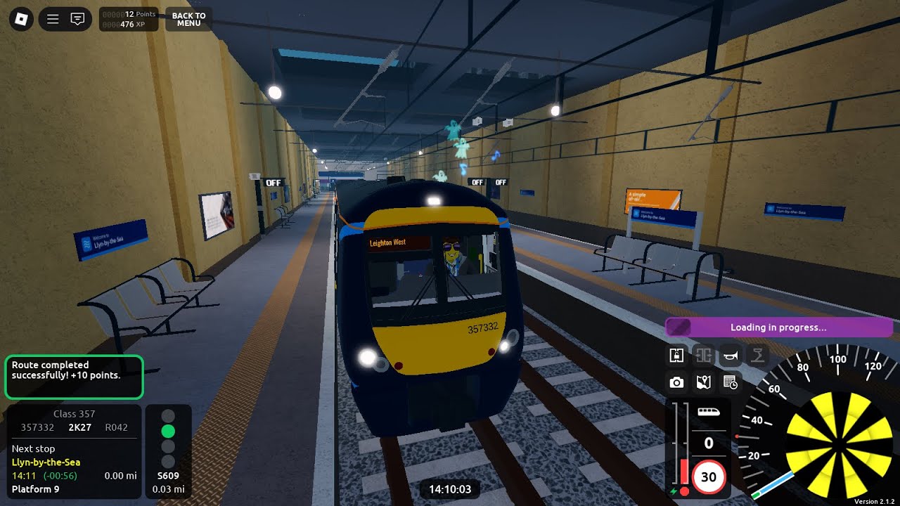 Roblox Stepford County Railway - Class 357 - R042 - Leighton West to ...