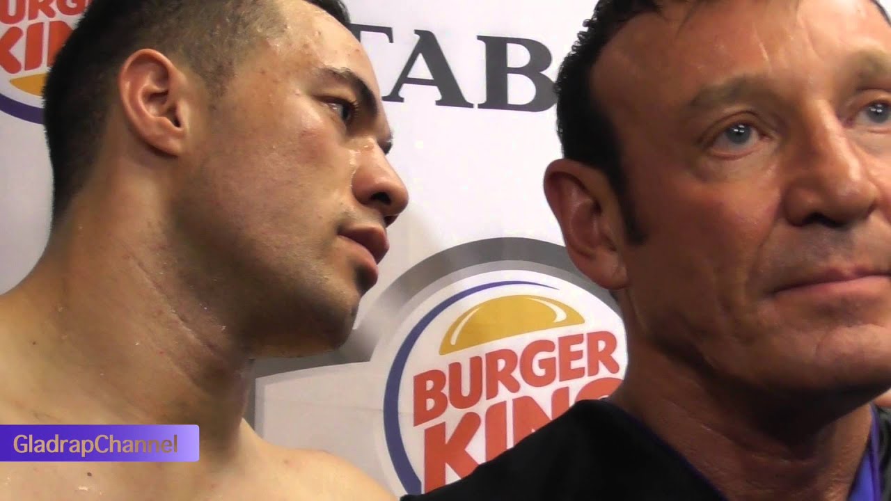 Post Interview - Joseph Parker after 1st Round TKO of Daniel Martz ...