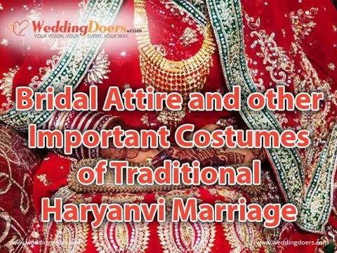 Bridal Attire and other Important Costumes of Traditional Haryanvi ...
