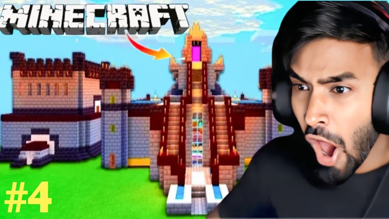 How To Make Castle Like Techno Gamerz In Minecraft | | Part #4 ...