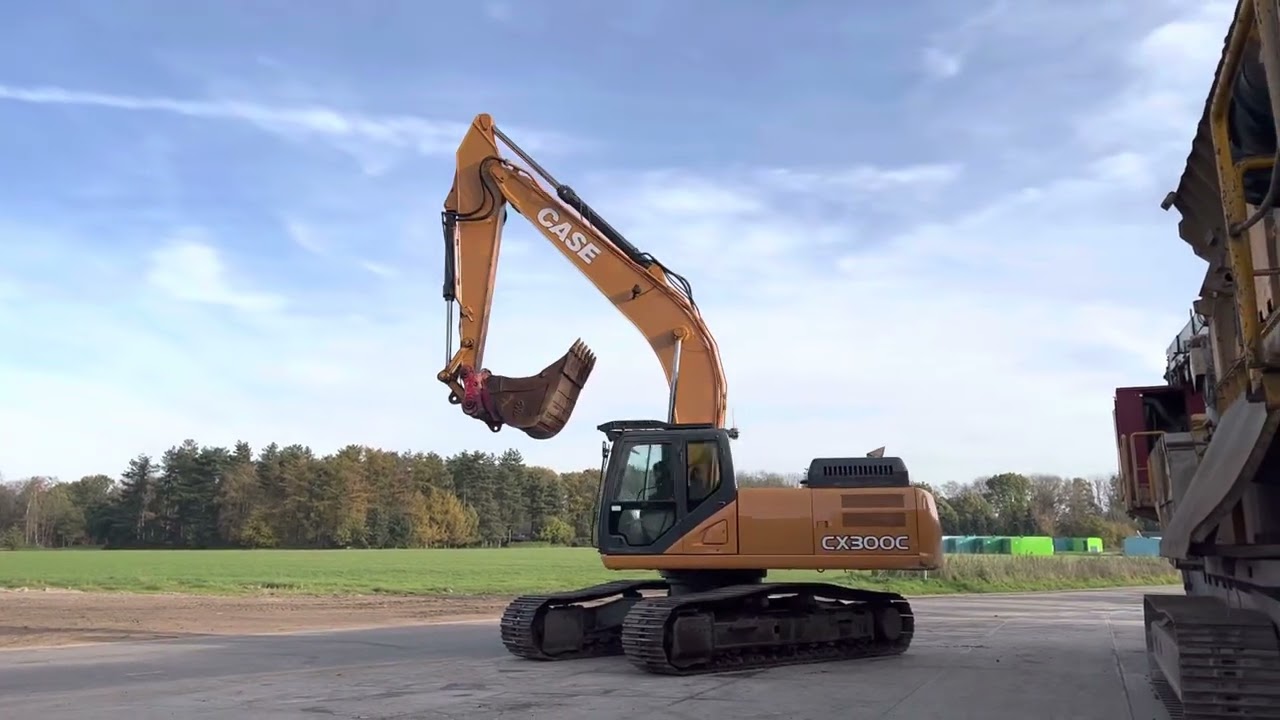 Case CX300C Excavator - Year: 2013 (Refnr. BM4728) - YouTube