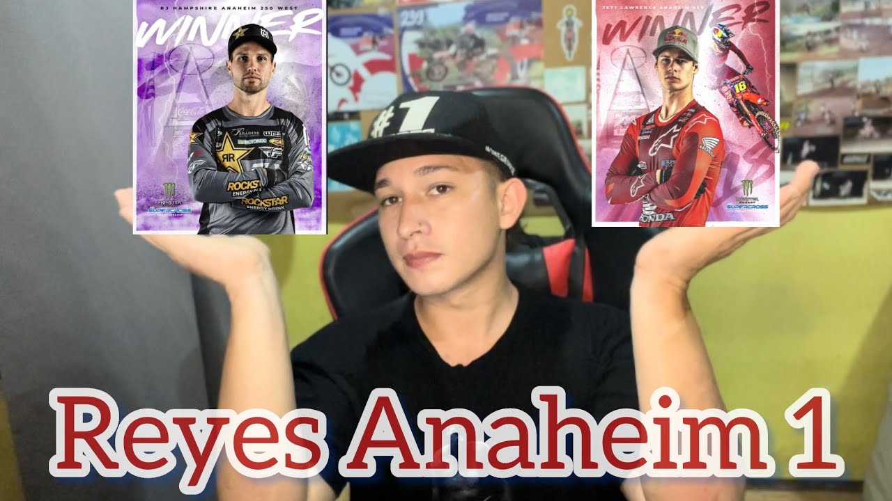 Supercross Anaheim 1 análisis. | Jett Lawrence | RJ Hampshire - YouTube