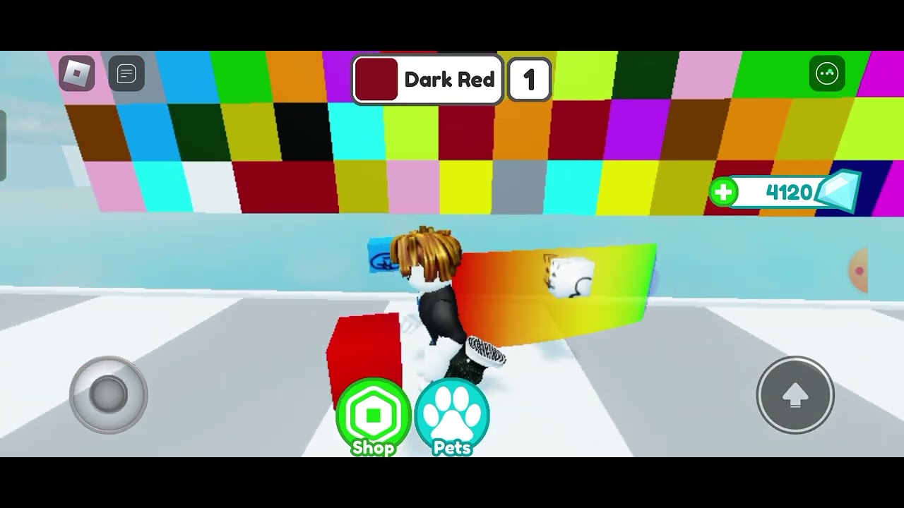 Roblox color block game — 🥇 Winner 😍 - YouTube