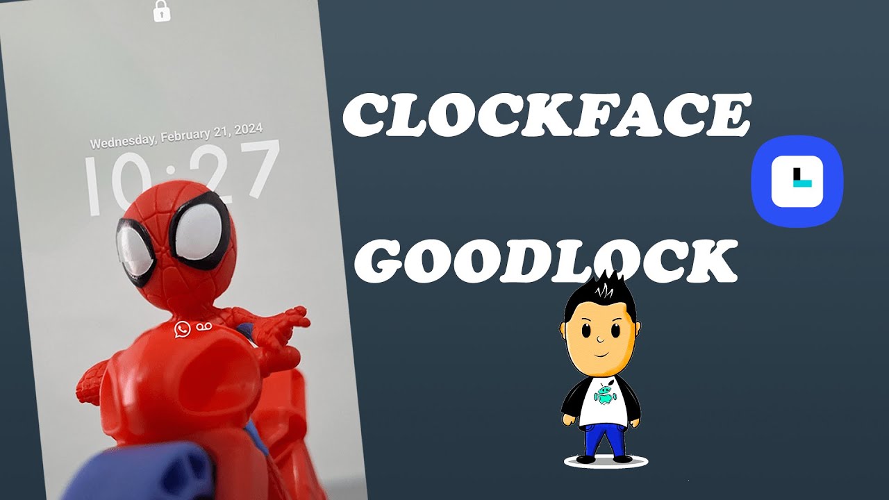 ¿Qué es ClockFace? | Aplicación dentro de GoodLock para tu Samsung... - YouTube