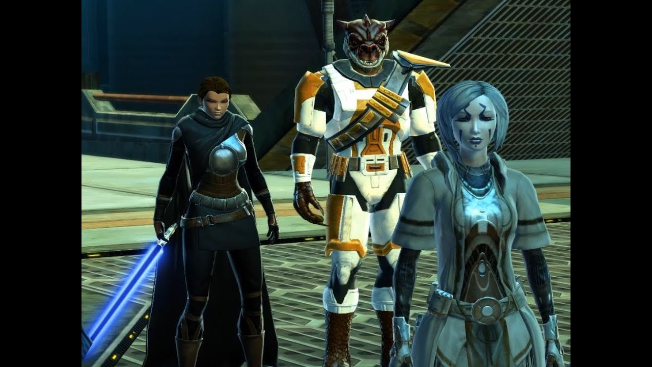 SWTOR Female Jedi Consular Story Part 8: Quesh - YouTube