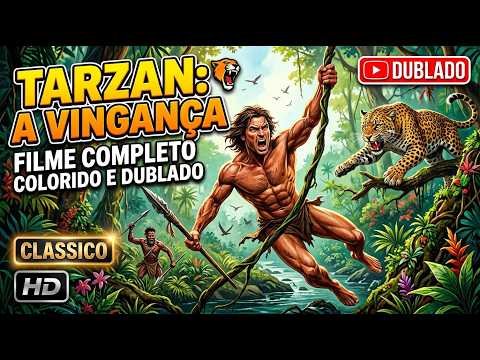 🌿 TARZAN: A VINGANÇA | FILME COMPLETO COLORIDO E DUBLADO | CLÁSSICO DA AVENTURA