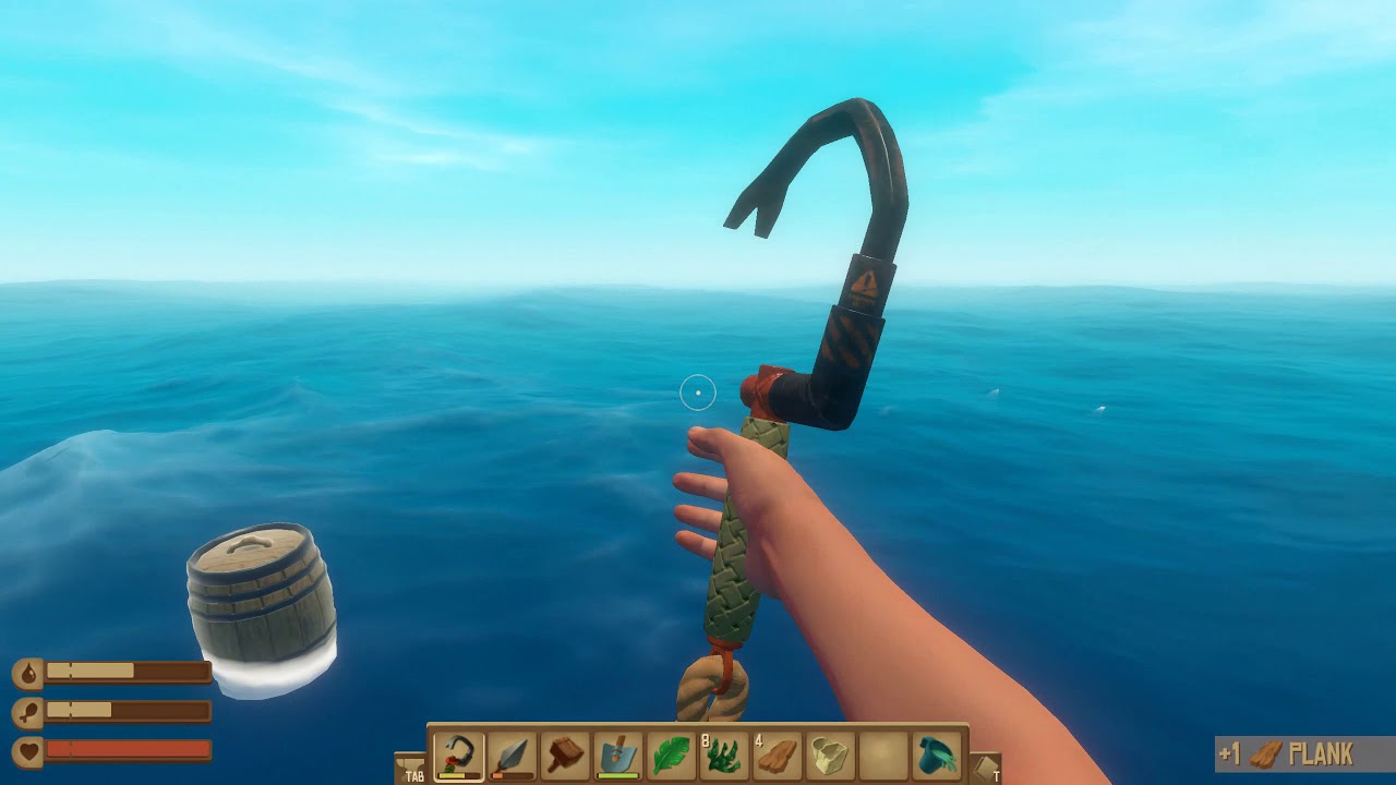 Raft - 12 - Wood/Planks Needed and Bottled Water - Colab with ...