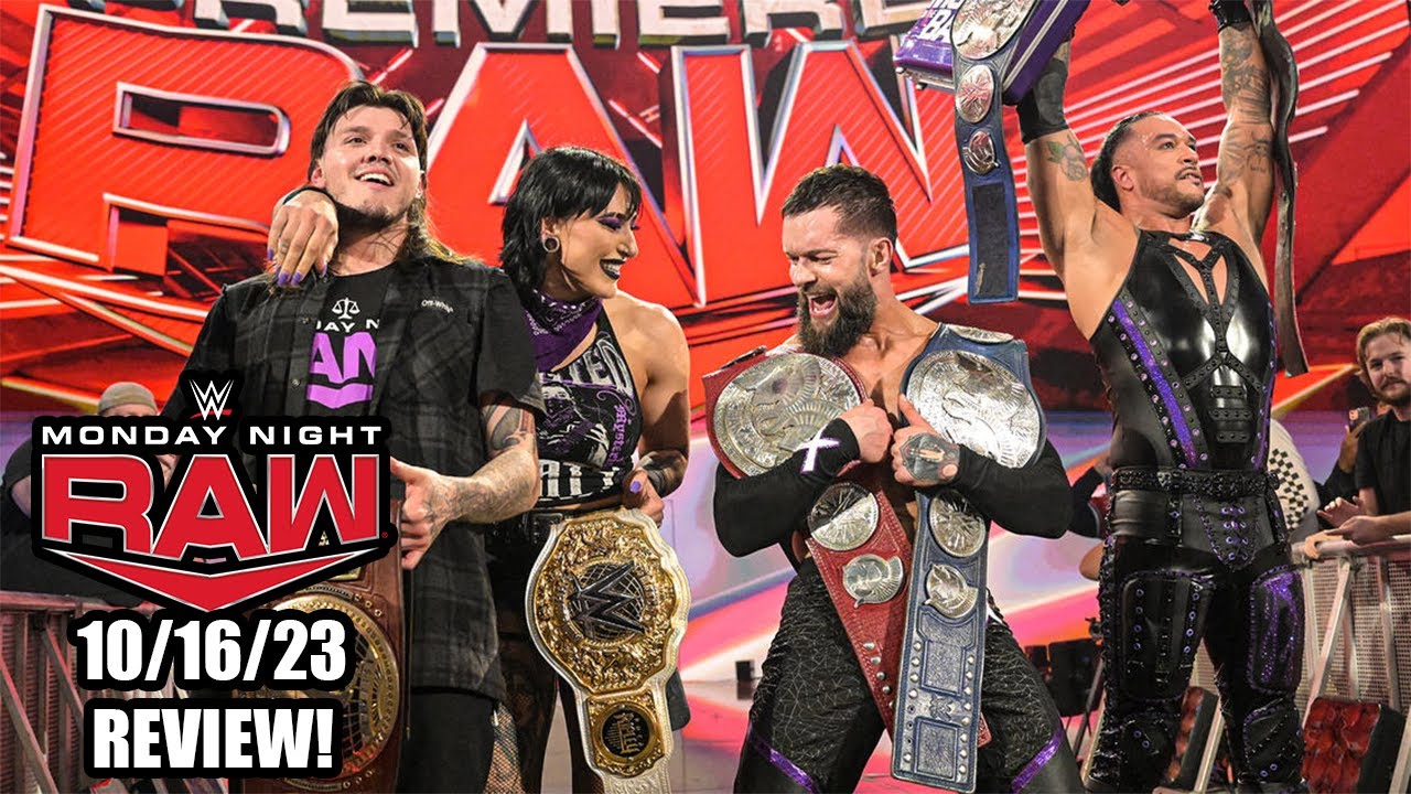 WWE RAW 10/16/23 Review and Results! Judgement Day, Cody Rhodes, Jey ...