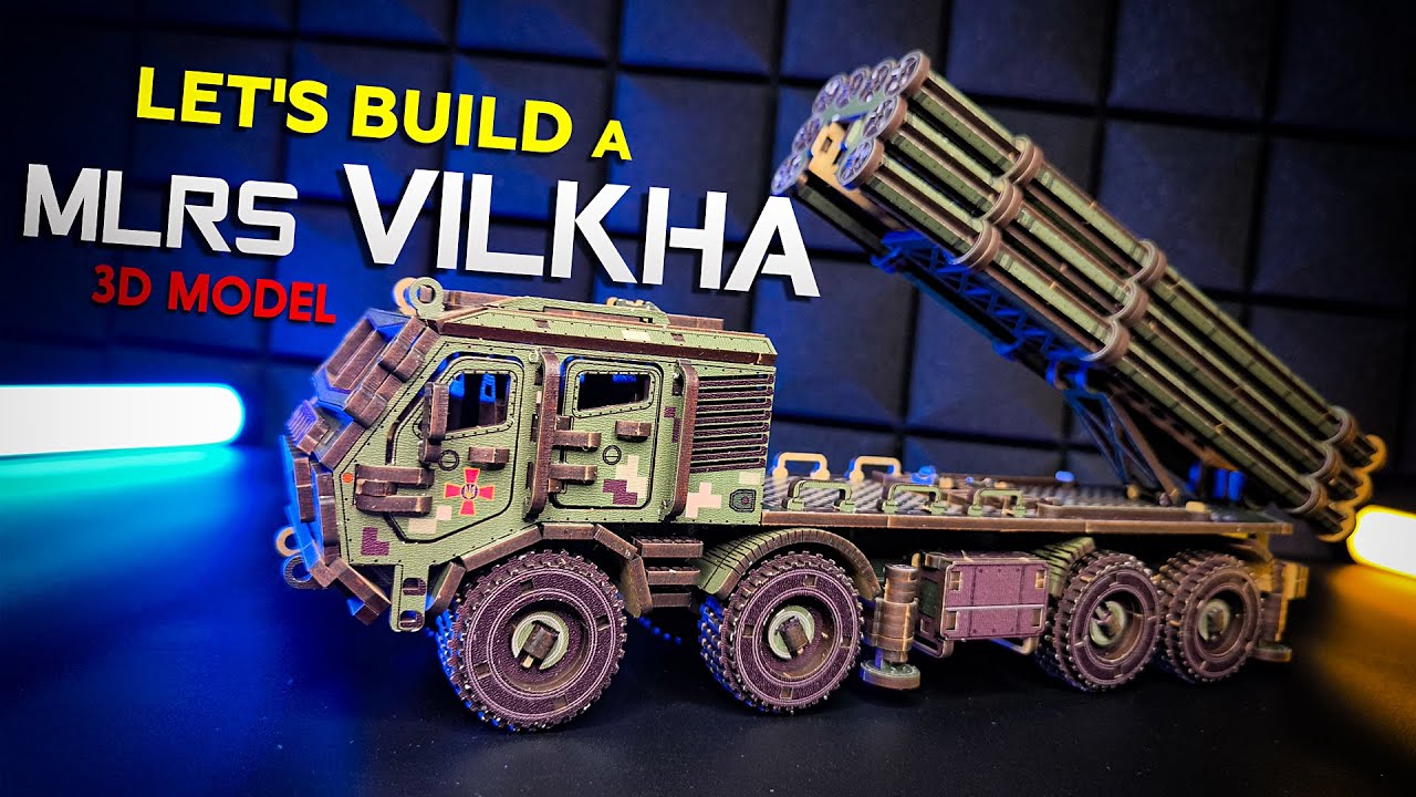 Let's Build a "MLRS VILKHA" Tactical Missile System Model | Mechanical ...