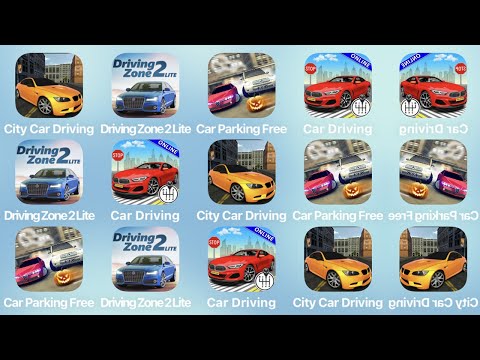 City Car Driving, Driving Zone 2 Lite, Car Parking Free and More Car Games iPad Gameplay - YouTube