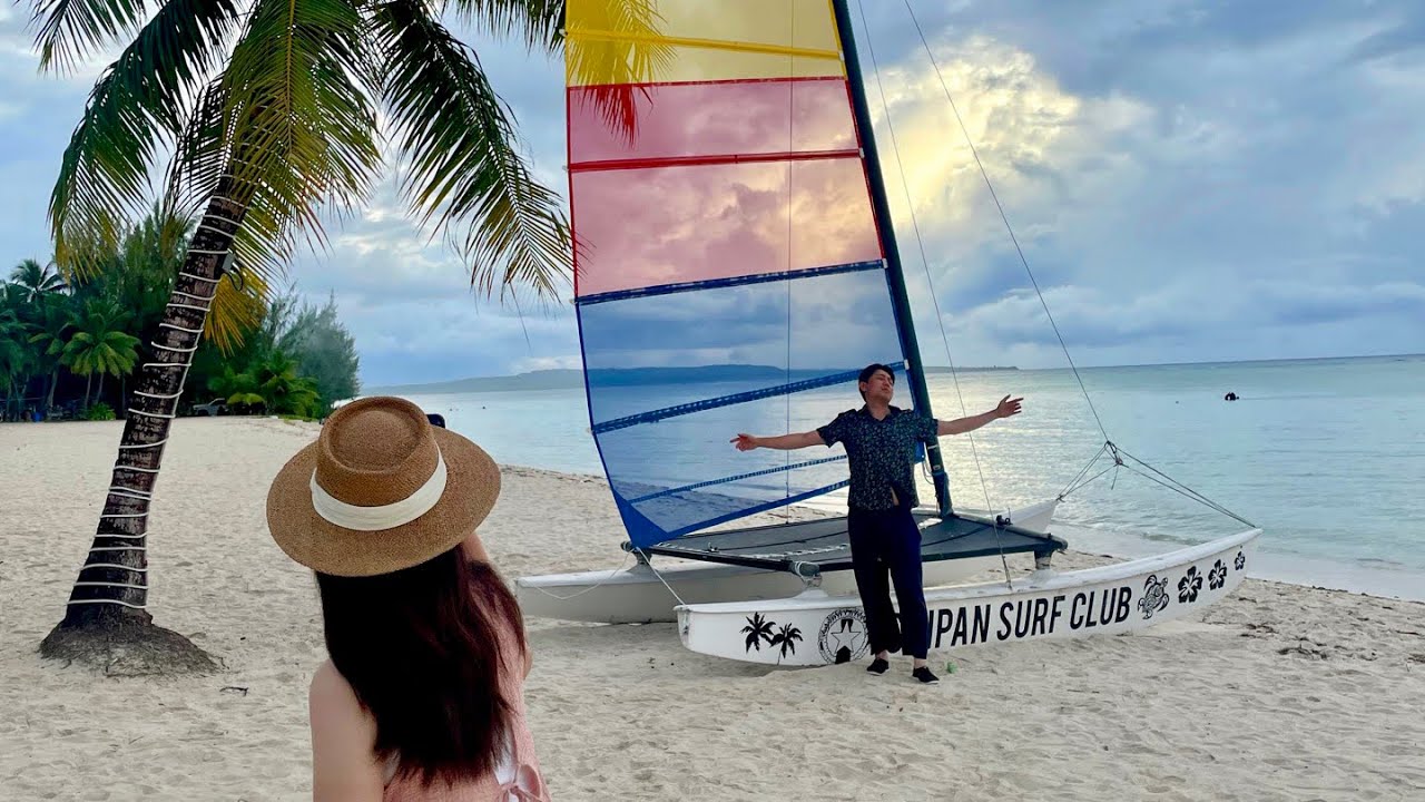 사이판 서프클럽 레스토랑 Surf Club Saipan Restaurant ⛵️🌊🍹 4K @nangamee - YouTube